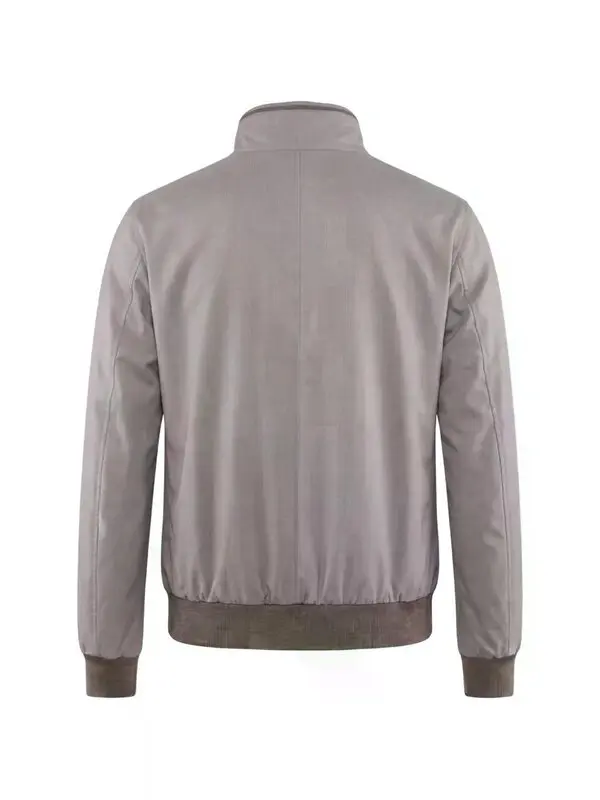 MOORER Janos Button-fastening Bomber Jacket