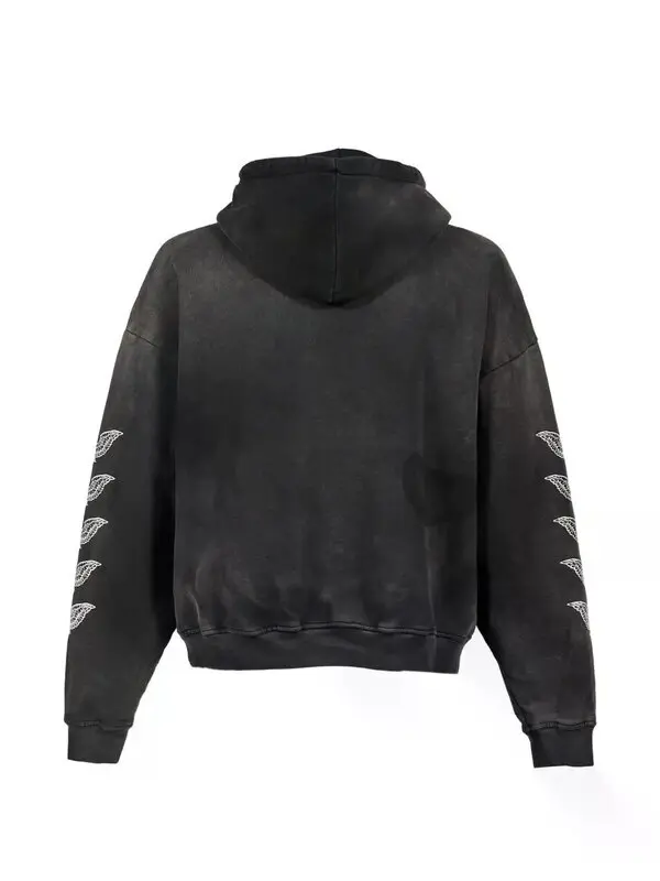 ALEXANDER DIGENOVA Graphic-print Box-silhouette Hoodie