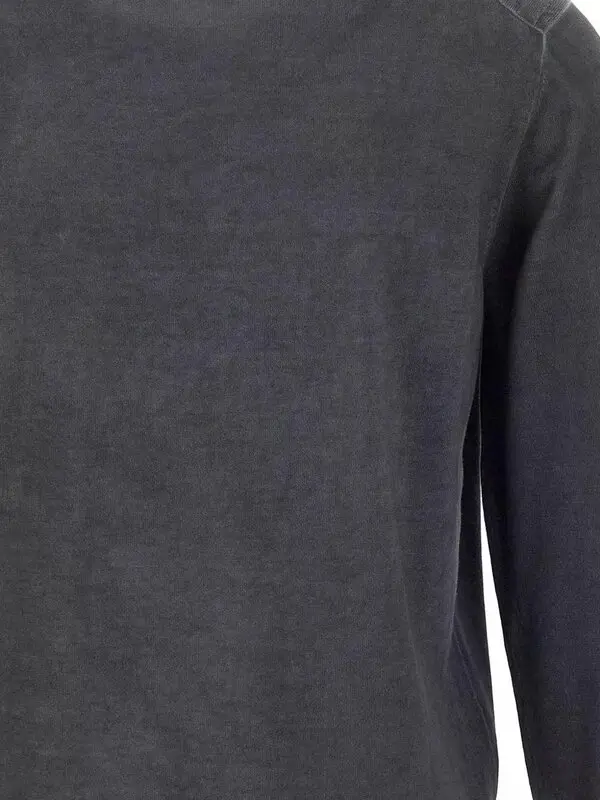 KANGRA Crew-neck Ribbed-trim Sweater