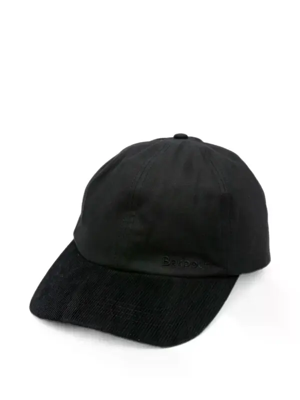 Barbour Logo-embroidered Corduroy Cap