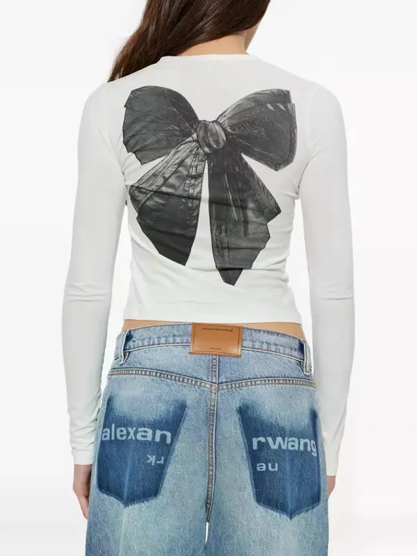 Marc Jacobs Logo-print Bow-print T-shirt