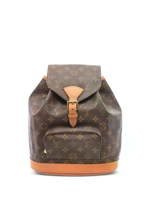 LOUIS VUITTON Monogram Canvas Montsouris Backpack - Brown