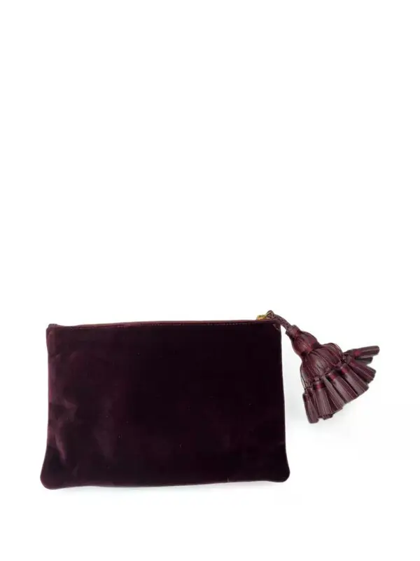 ANYA HINDMARCH Georgiana Perforated Clutch Bag