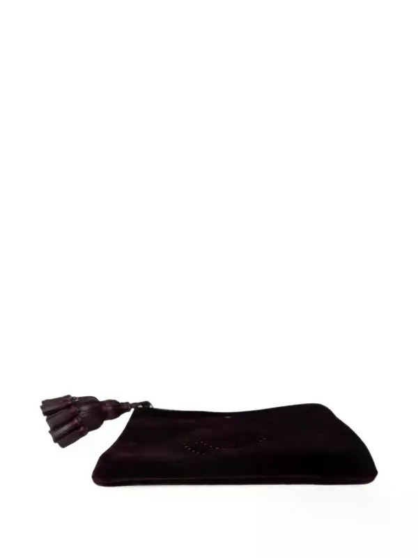 ANYA HINDMARCH Georgiana Perforated Clutch Bag