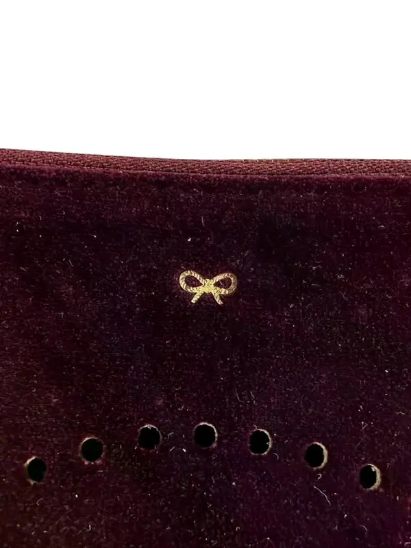 ANYA HINDMARCH Georgiana Perforated Clutch Bag