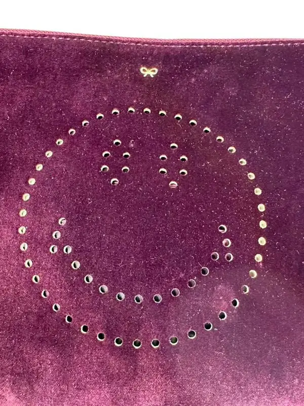 ANYA HINDMARCH Georgiana Perforated Clutch Bag
