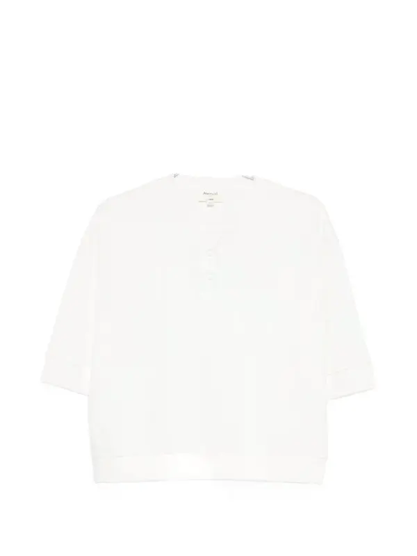MAISON123 Laurena Henley Top