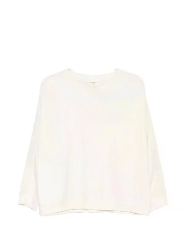 MAISON123 Long-sleeve Drop-shoulder Top
