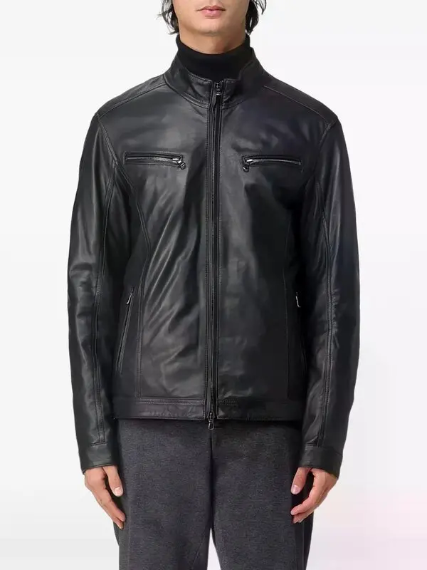 XC Rush Oxford Leather Jacket