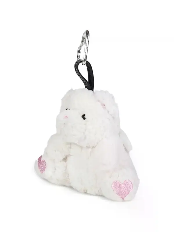 BASICKS A Kuma Logo-print Keyring