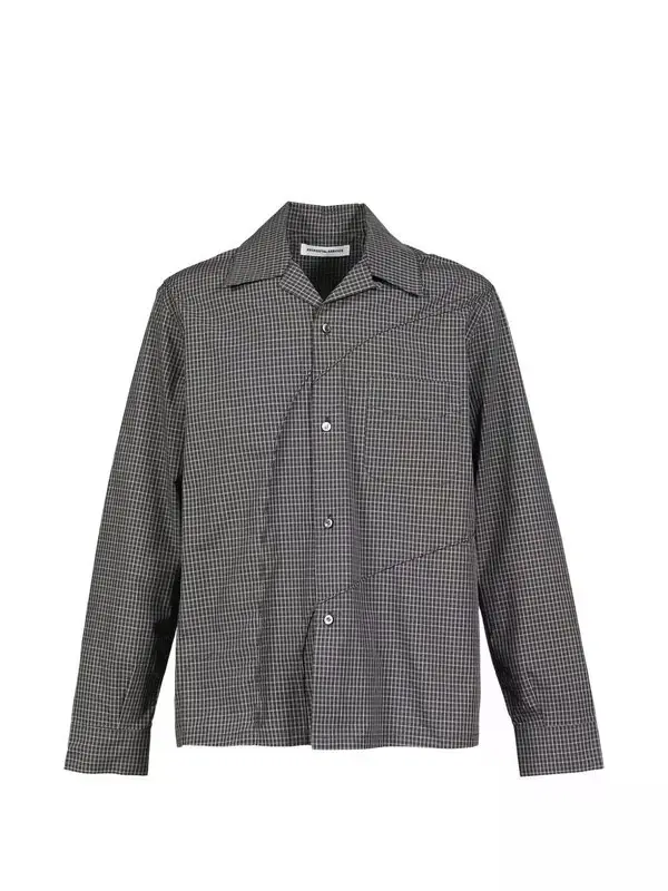 FFFPOSTALSERVICE Diffraction Piping-detail Shirt