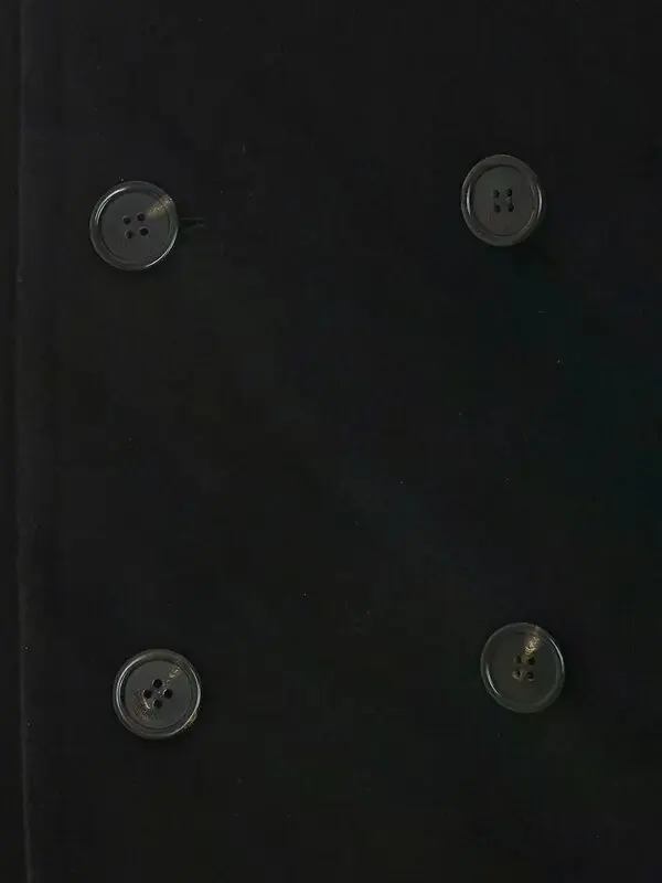 Saint Laurent Double-breasted Reinforced-shoulder Coat