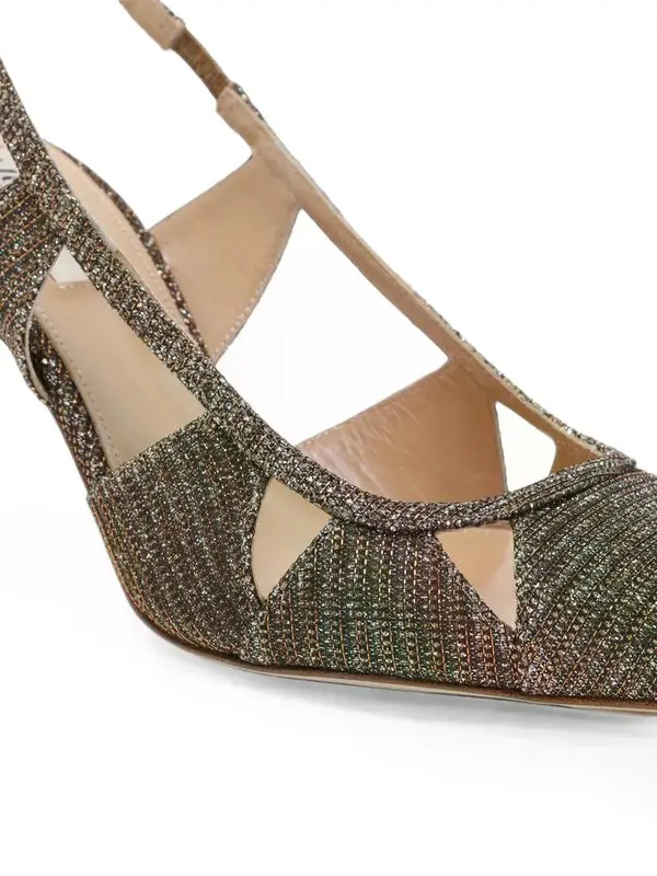 ARTEANA Pointed-toe Cut-out Pumps