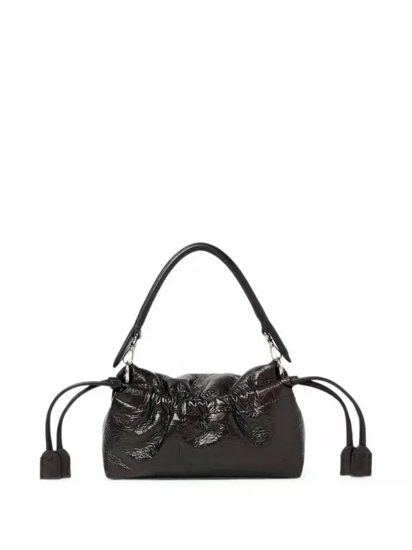 Fendi Crinkled-leather Baguette Shoulder Bag