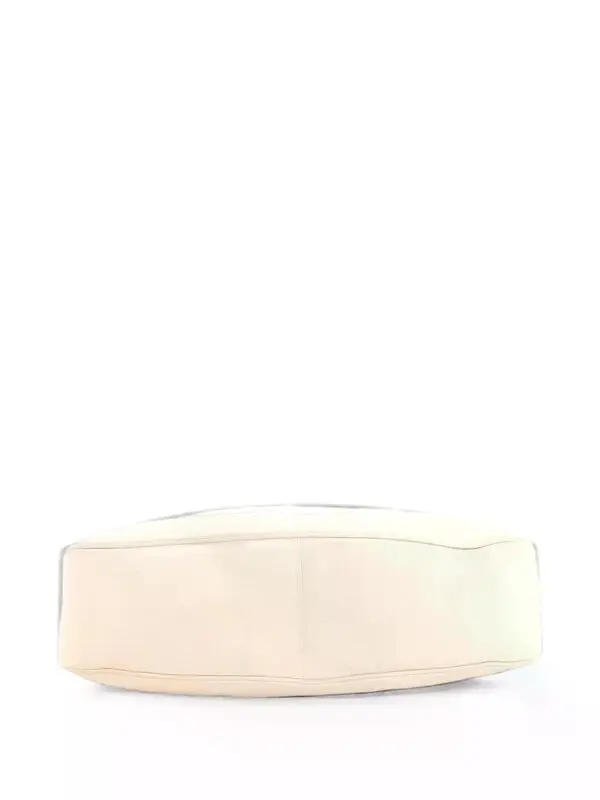 Gucci Diana Bamboo Shoulder Bag Leather Medium Hobo Bag - White