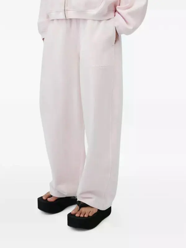Alexander Wang Logo-print Oversized Sweatpant - Pink