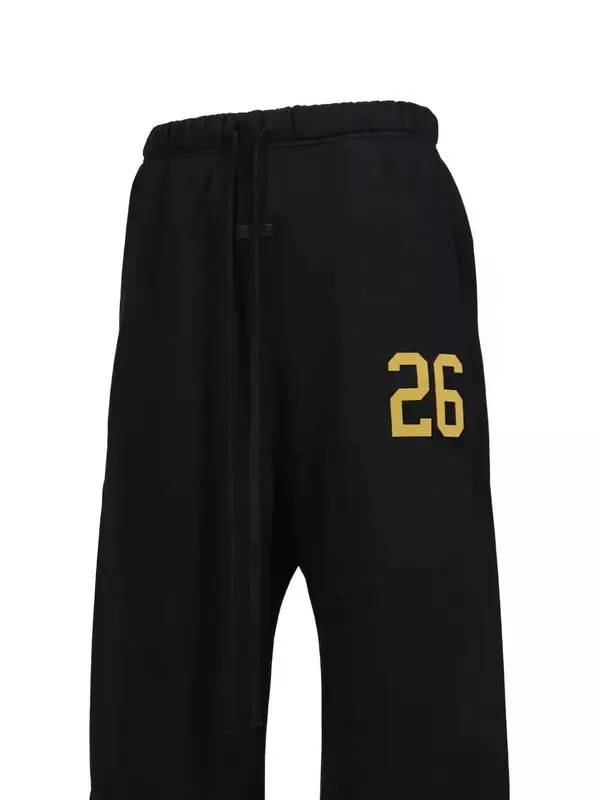 ESSENTIALS Logo-print Wide-leg Track Pants
