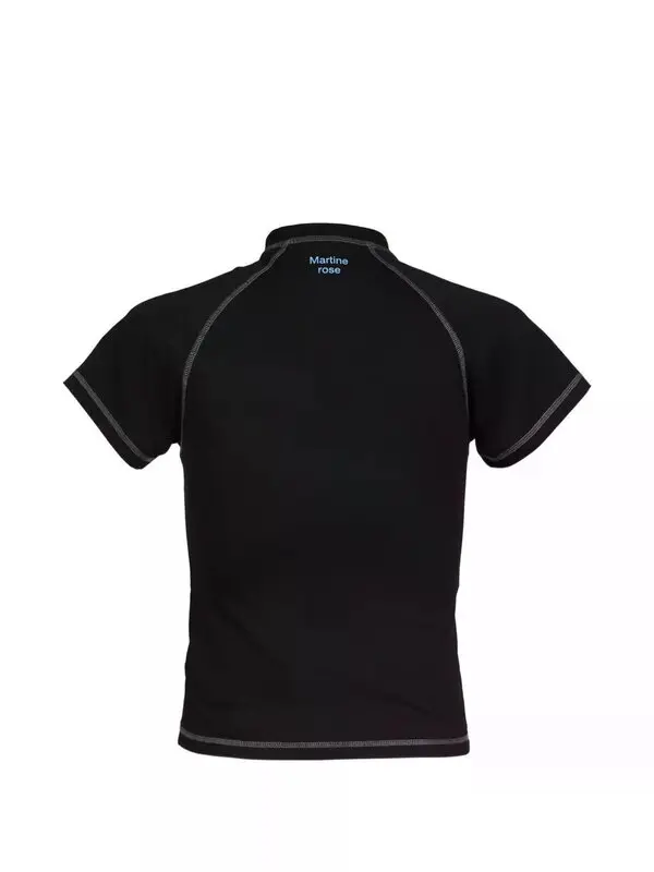 Martine Rose Logo-print Raglan-sleeve T-shirt