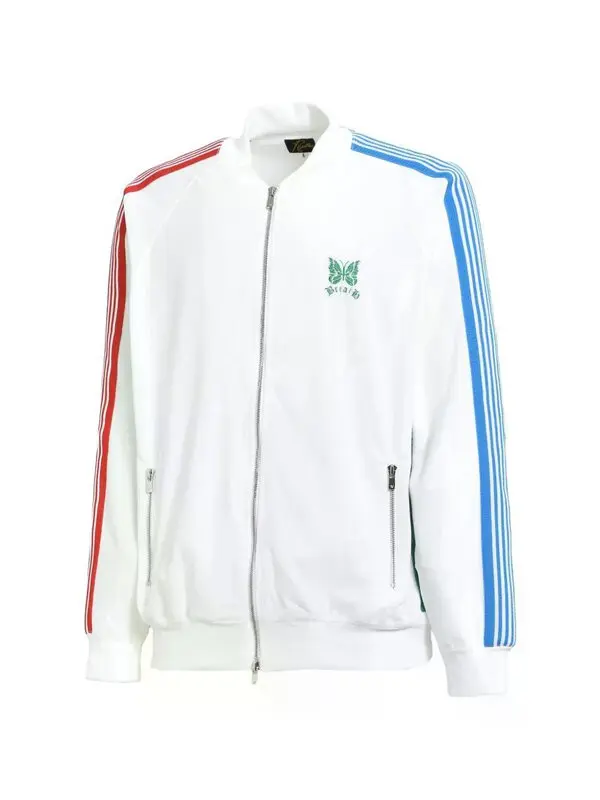 BREATH Needles Stripe-detail Velour Track Jacket