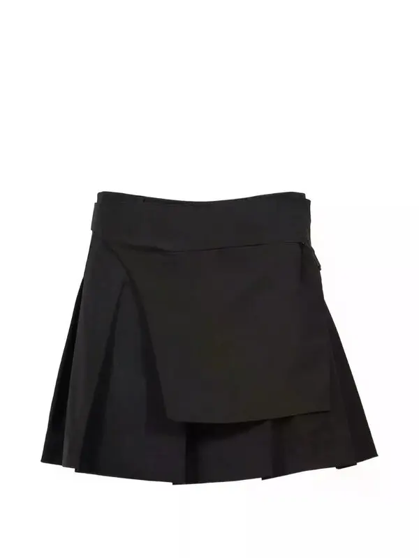 HELIOT EMIL Prism Double-layered Mini Skirt