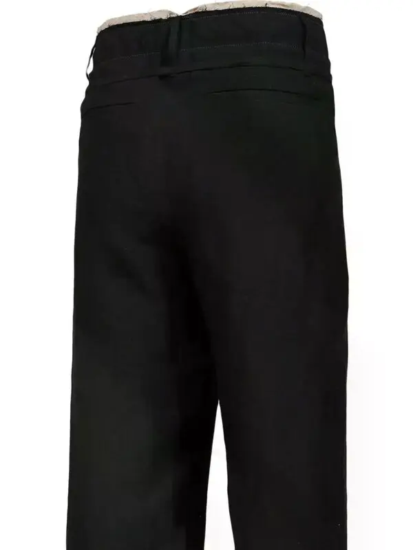 POST ARCHIVE FACTION Drifter Raw-edge Trousers