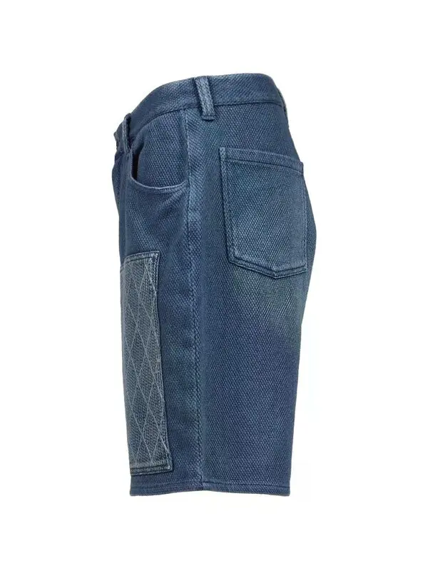 PORTER CLASSIC Kendo Diamond-quilted Shorts