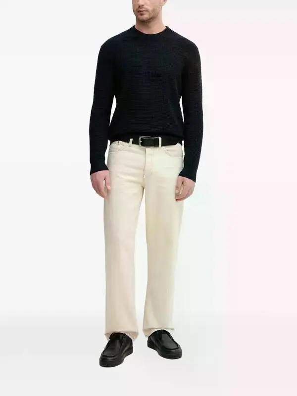 Sisley Waffle-knit Pullover