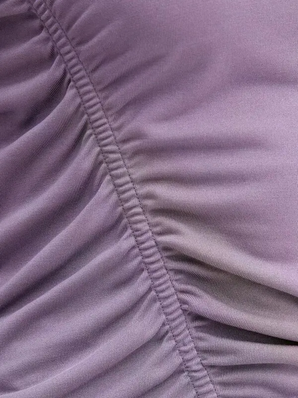 Sisley Ruched Long-sleeve T-shirt