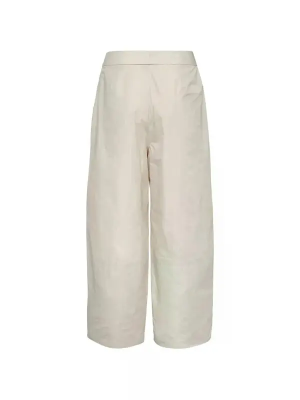 CLUB21 Tumbled-finish Pleated Trousers