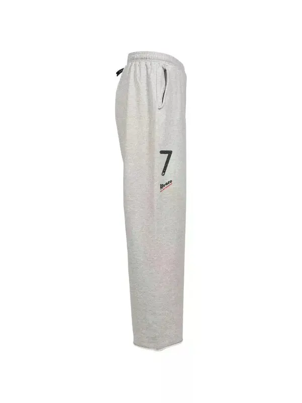 PROTOTYPES Logo-print Raw-cut Track Pants
