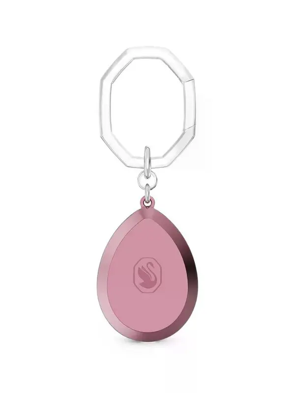 SWAROVSKI Crystal-embellished Pear-cut Keyring