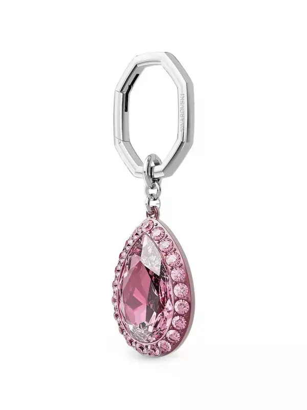 SWAROVSKI Crystal-embellished Pear-cut Keyring