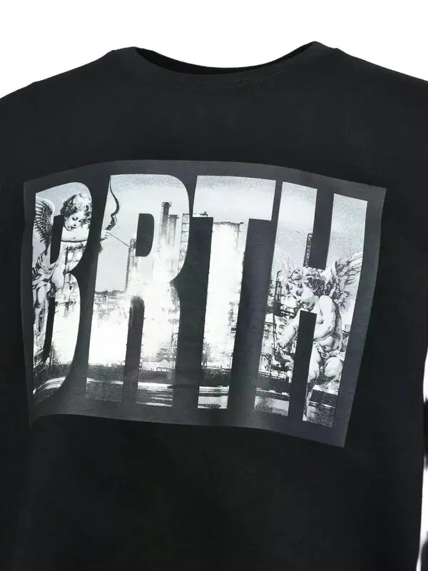 BREATH Logo-print T-shirt