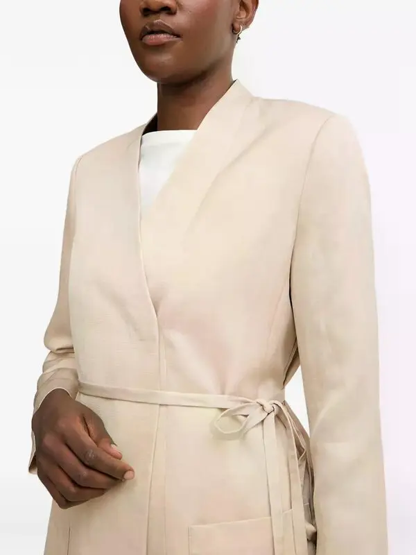 Sisley Belted Wrap Blazer