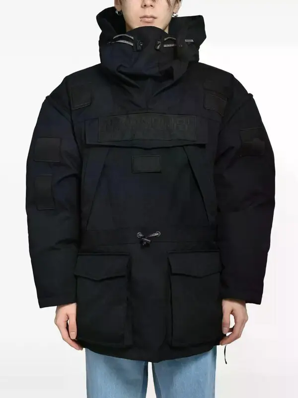 NAPA BY MARTINE ROSE Skidoo Common Patchwork Jacket - Black