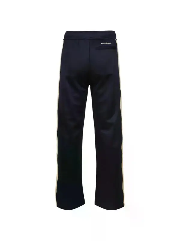 WALES BONNER Motion Track Logo-embroidered Side-stripe Track Pants
