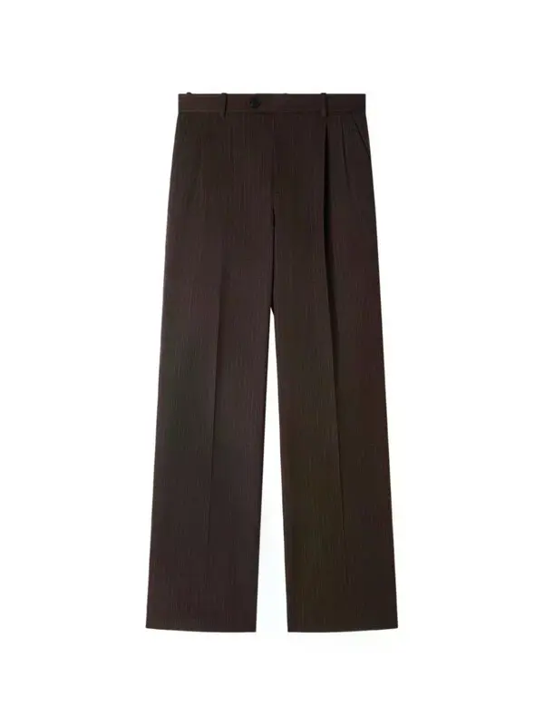 Sandro Pinstriped Straight-leg Trousers