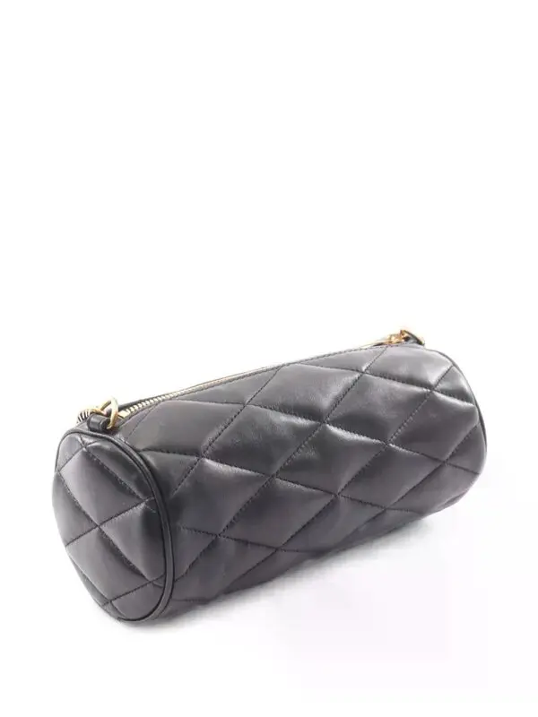 Saint Laurent Mini Sade Quilted Chain Shoulder Bag - Black