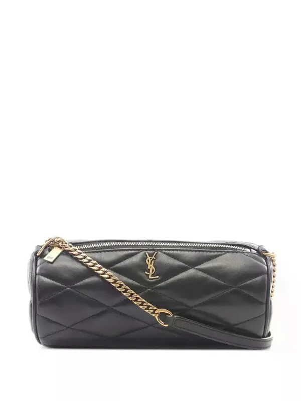 Saint Laurent Mini Sade Quilted Chain Shoulder Bag - Black