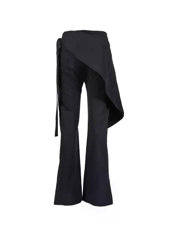 HYEIN SEO Wrap-panel Macramé-belt Trousers