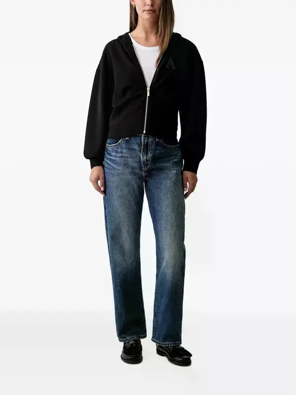 Armani Exchange Sequin-embellished Logo Hoodie