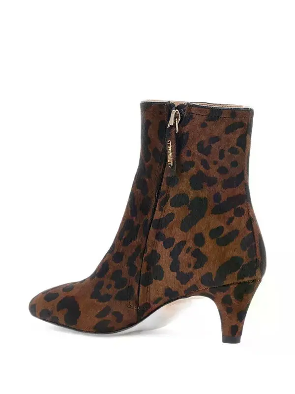 TWINSET Leopard-print Ankle Boots