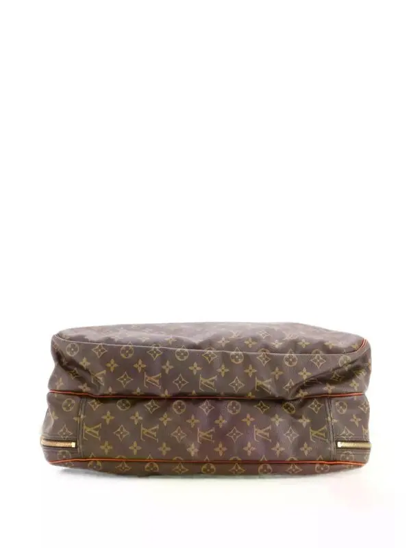 LOUIS VUITTON Alize Bag Monogram Canvas 24 Heures Travel Bag