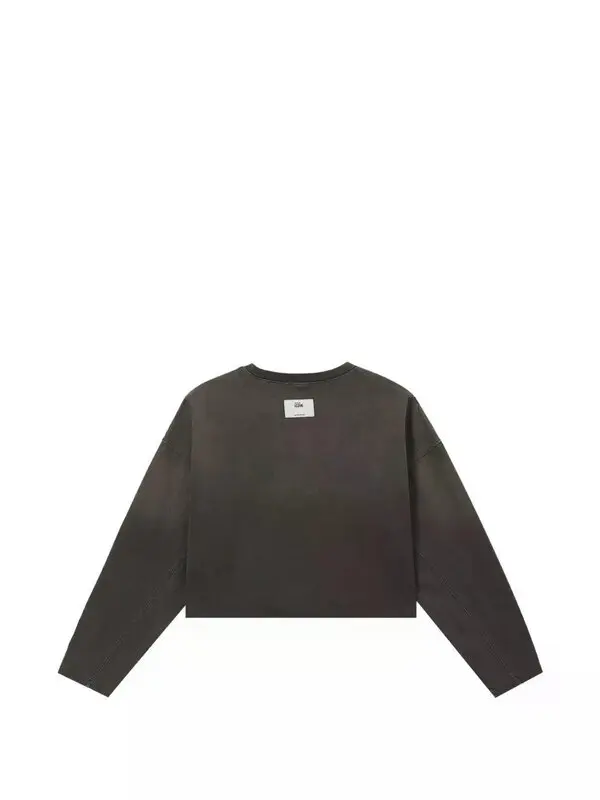 Izzue Logo-print Cropped Sweatshirt