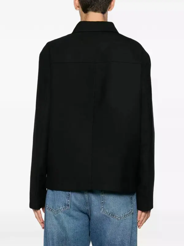 Sandro Theodore Patch-pocket Zip-up Jacket