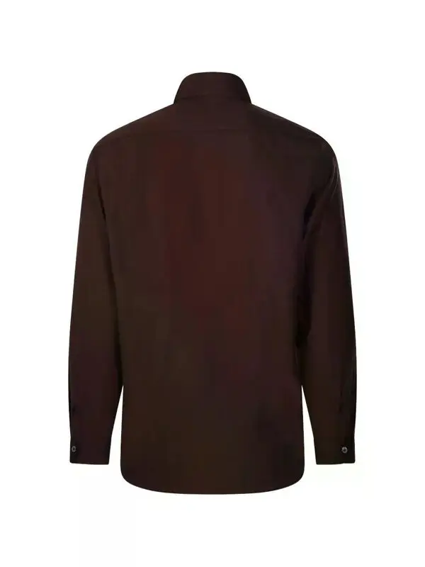 LARDINI Concealed-front Shirt