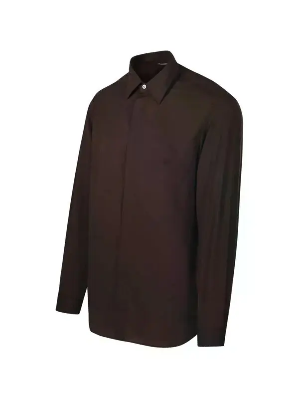 LARDINI Concealed-front Shirt