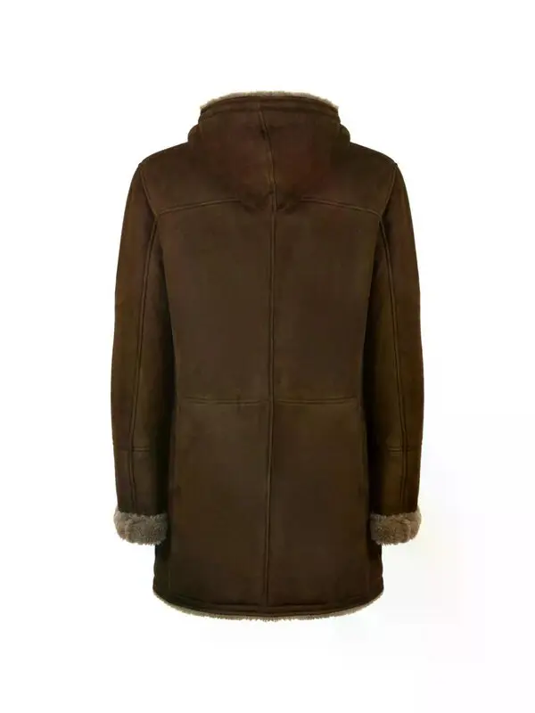 VOLFAGLI FIRENZE Hooded Fur-trimmed Coat