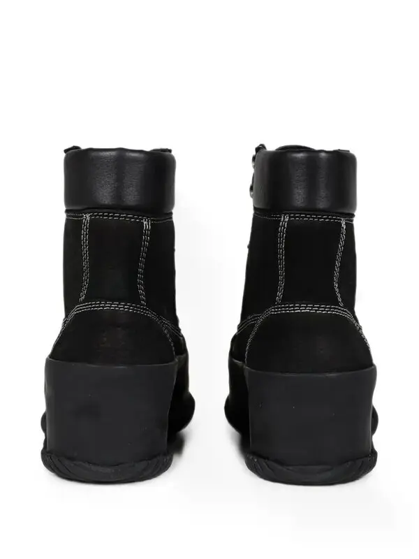 Matthew Williamson Contrast-stitch Lace-up Ankle Boots