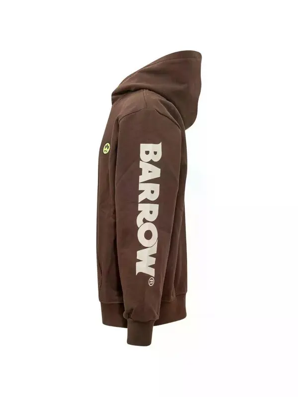 BARROW Logo-print Cotton Hoodie
